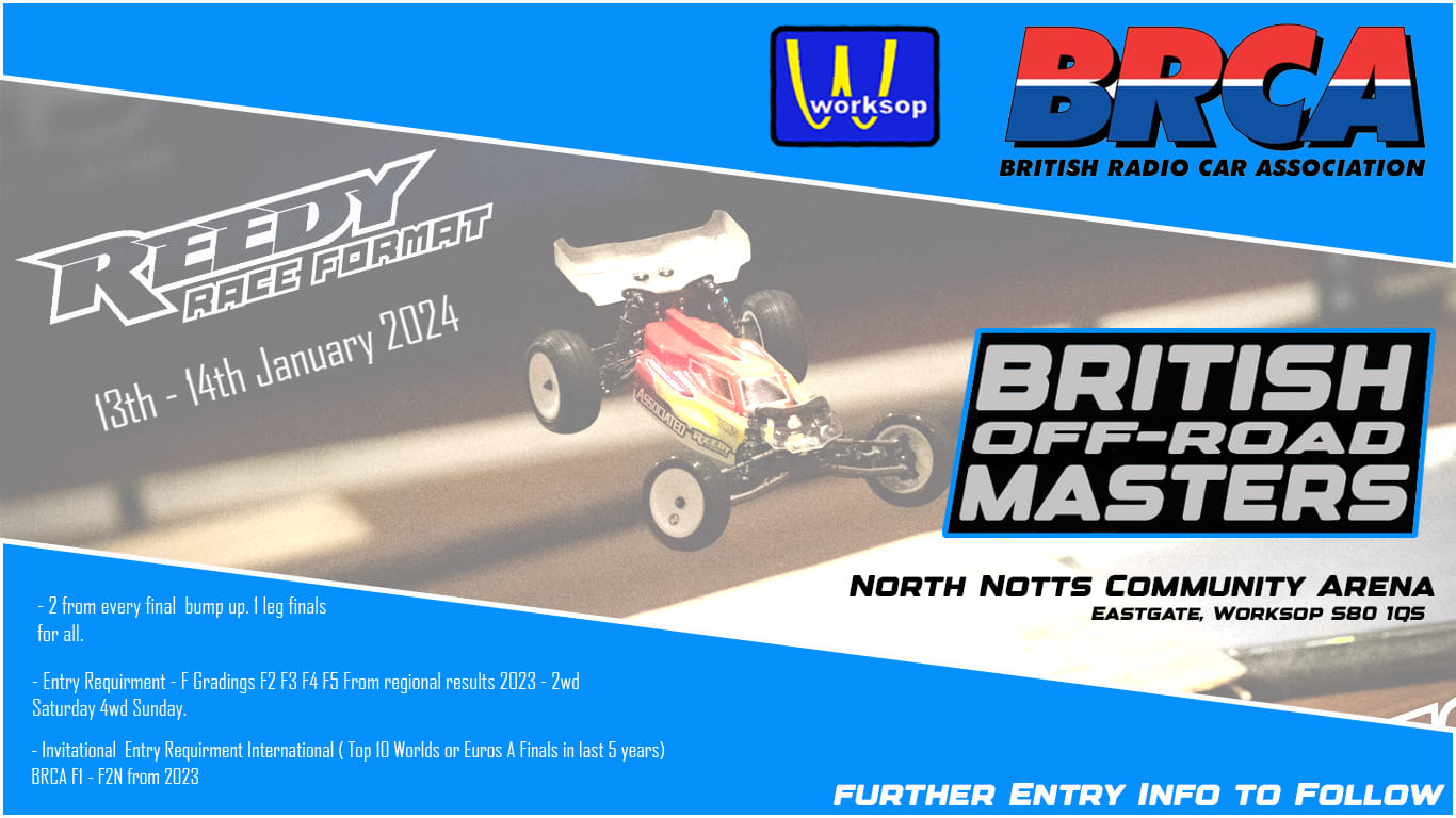 BRCA British Off-Road Masters - Announced - British Radio Car Association